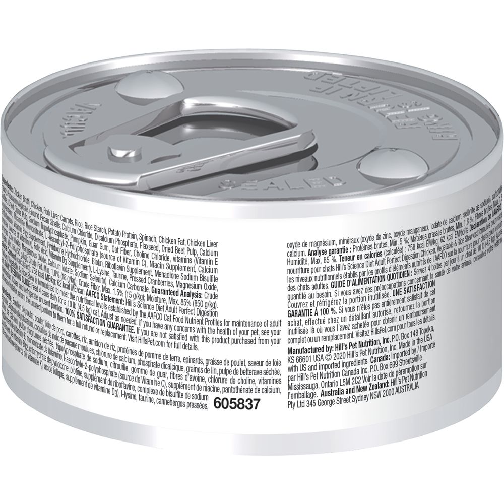 Adult Perfect Digestion Cat Food | Hill's Pet Nutrition